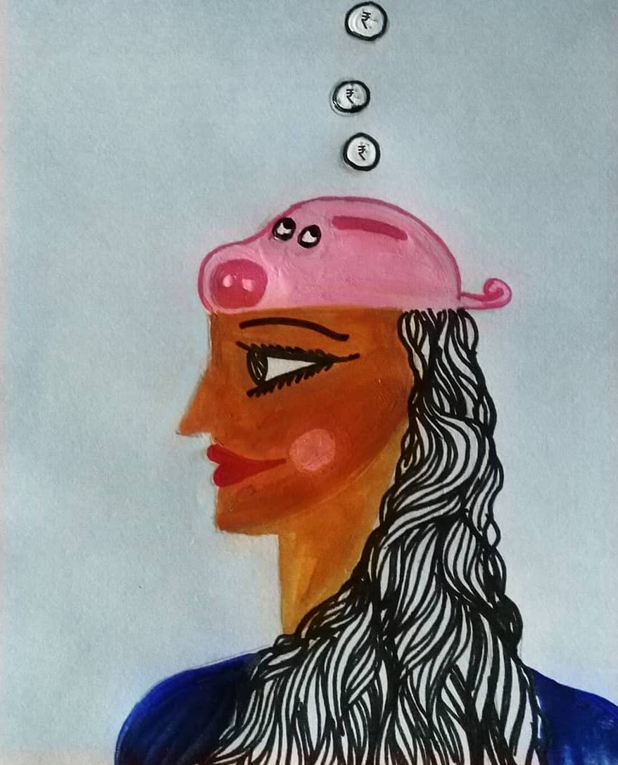 Asking for money - by Indu Harikumar - Love and longing