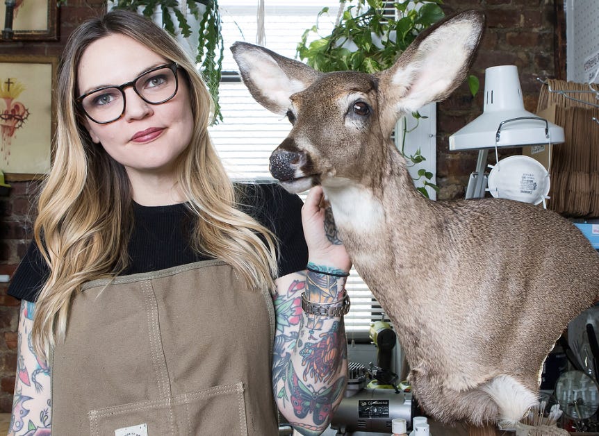 Meet Champion Taxidermist, Amber Maykut - JUDGEMENT
