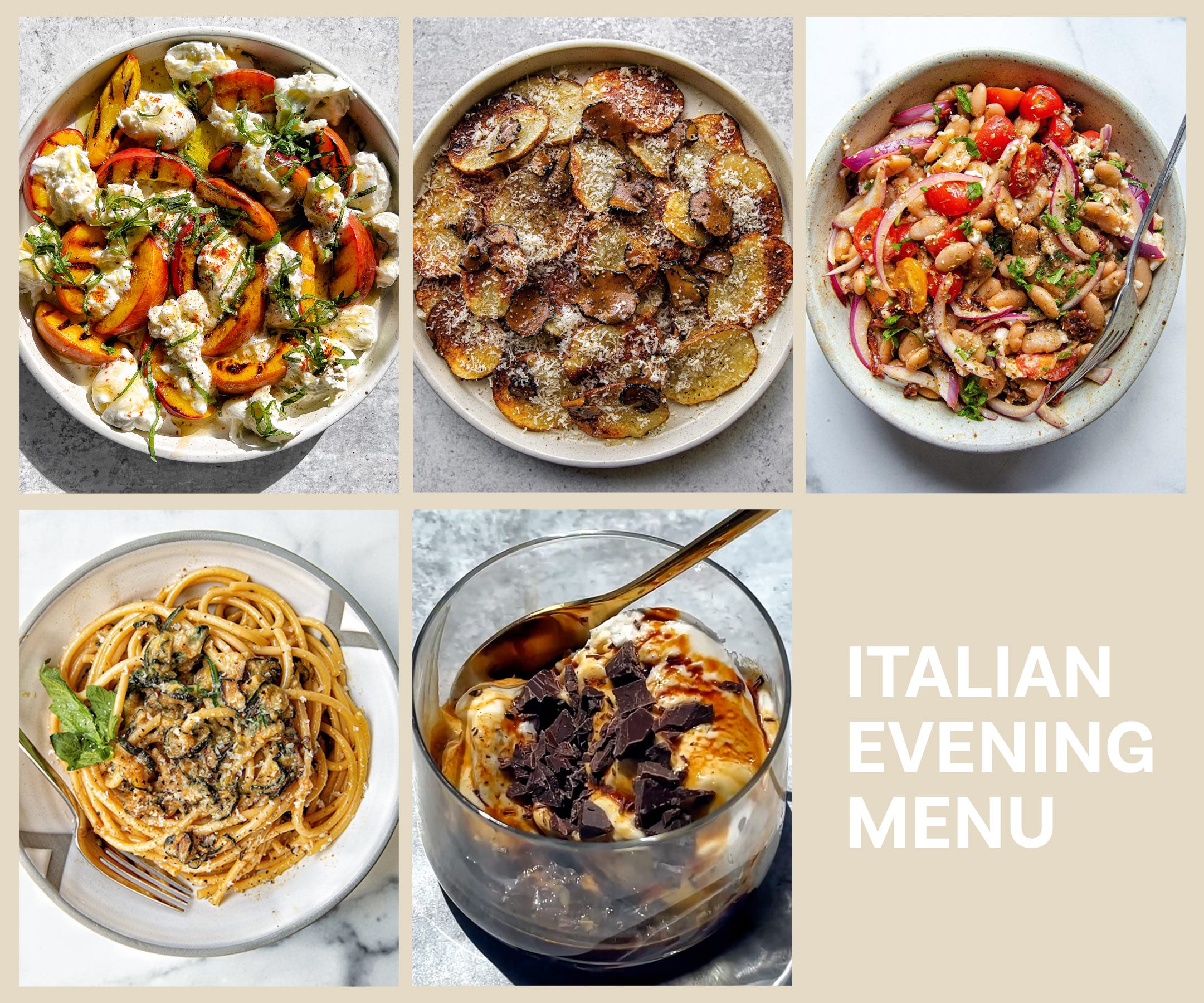 3 Summer Dinner Party Menus - by Carina Wolff