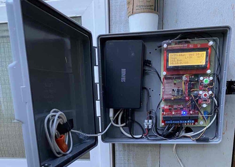 Chicken Coop automation using the Arduino platform