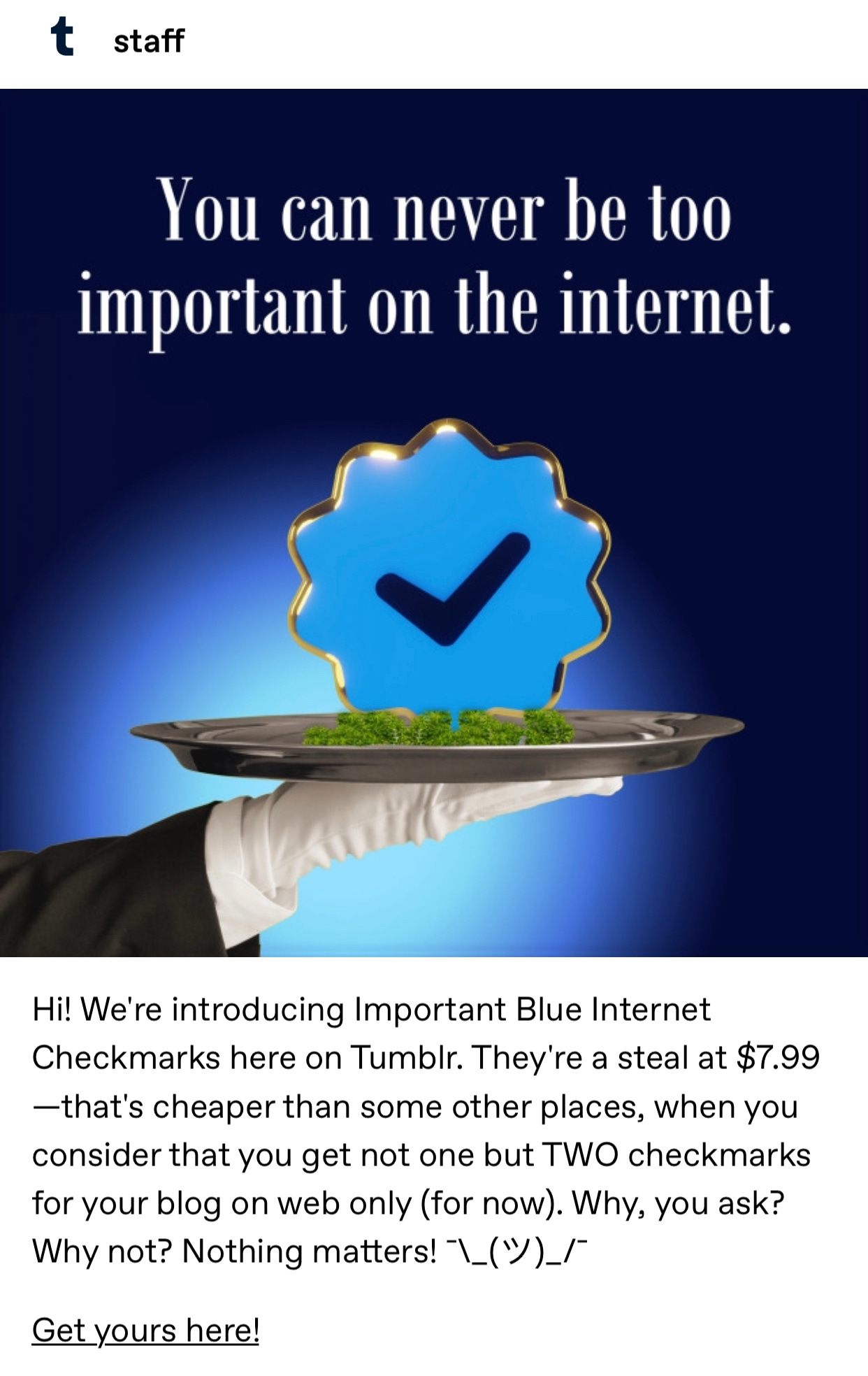 “Not very good at being who we think we are”