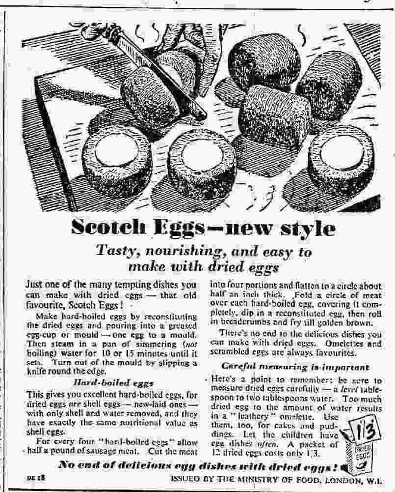 The triumph of the Scotch egg - by Guy Walters