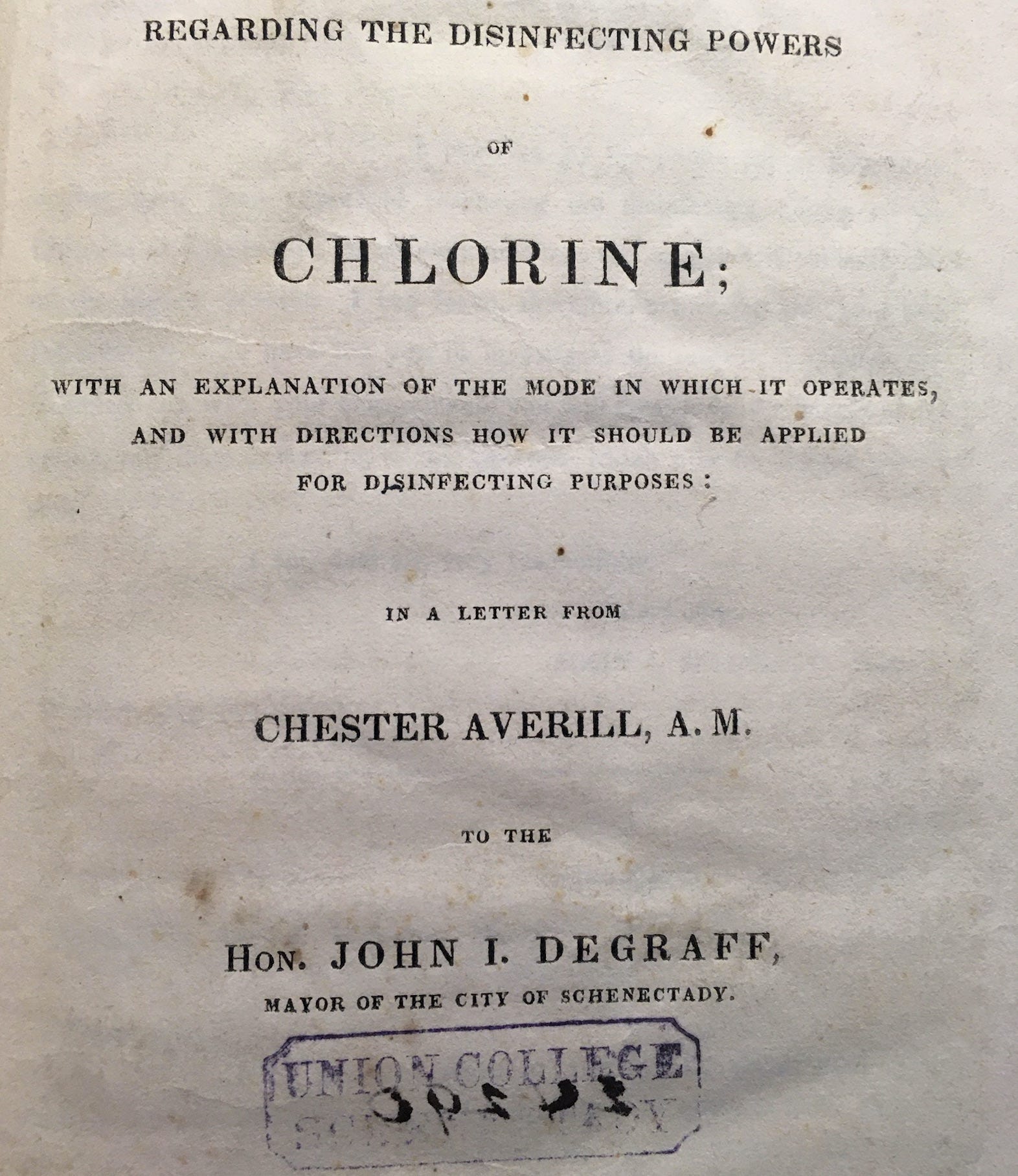 1832 Cholera epidemic on the Mohawk - by John Garver