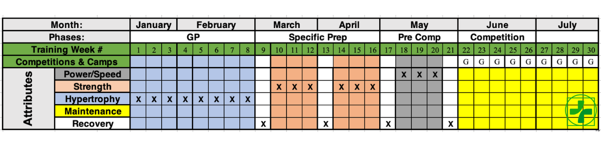 Program Design for Sport - by Trainer 01 - Train Like a Pro