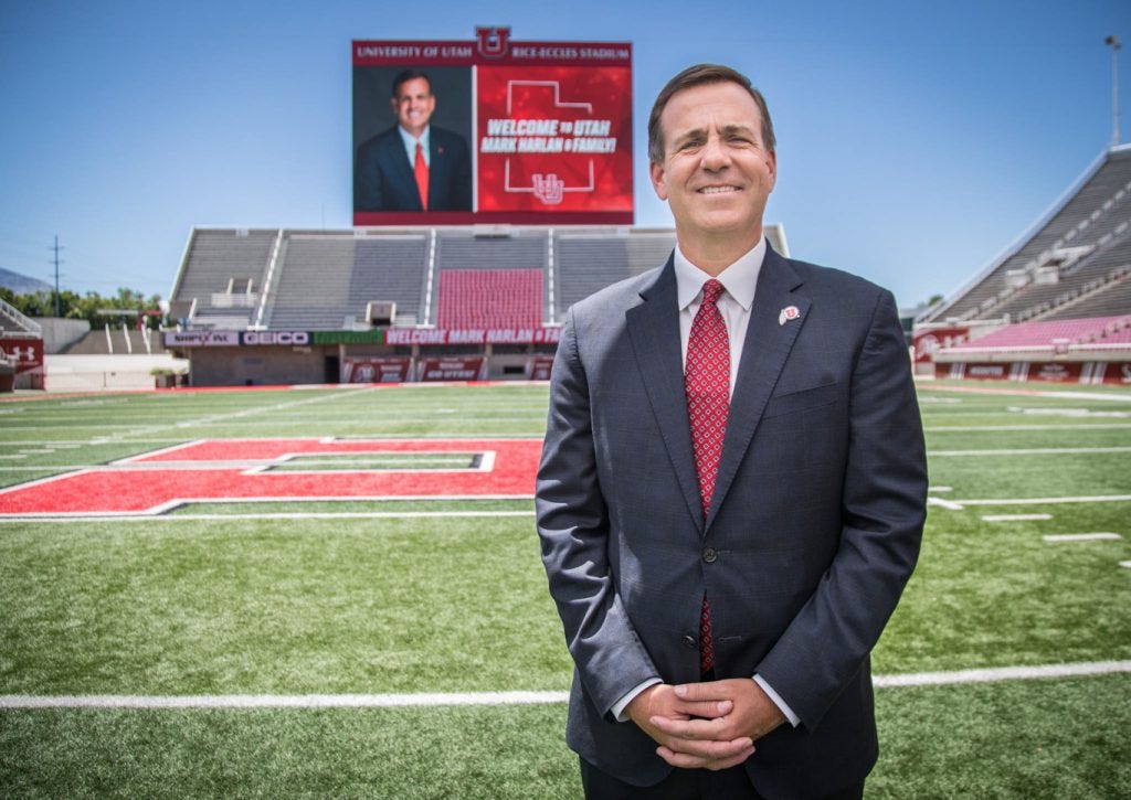 Canzano: Utah AD Mark Harlan sounds off on the Rose Bowl, beating ...