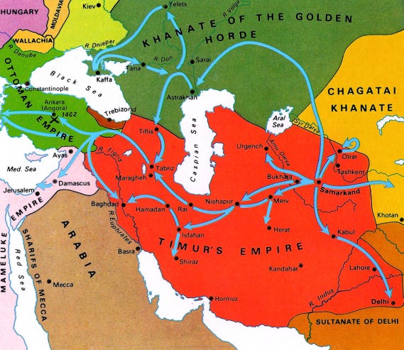 Today in Middle Eastern history: the Battle of Ankara (1402)