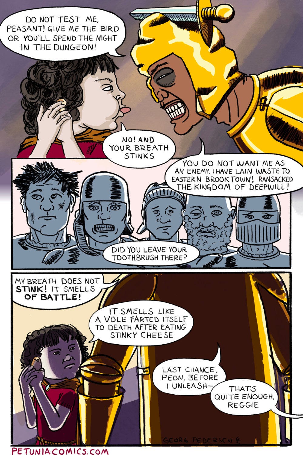 The Royal Pigeoneer - by Georg Pedersen