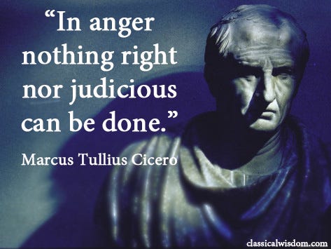 Cicero’s Six Mistakes of Man - Classical Wisdom