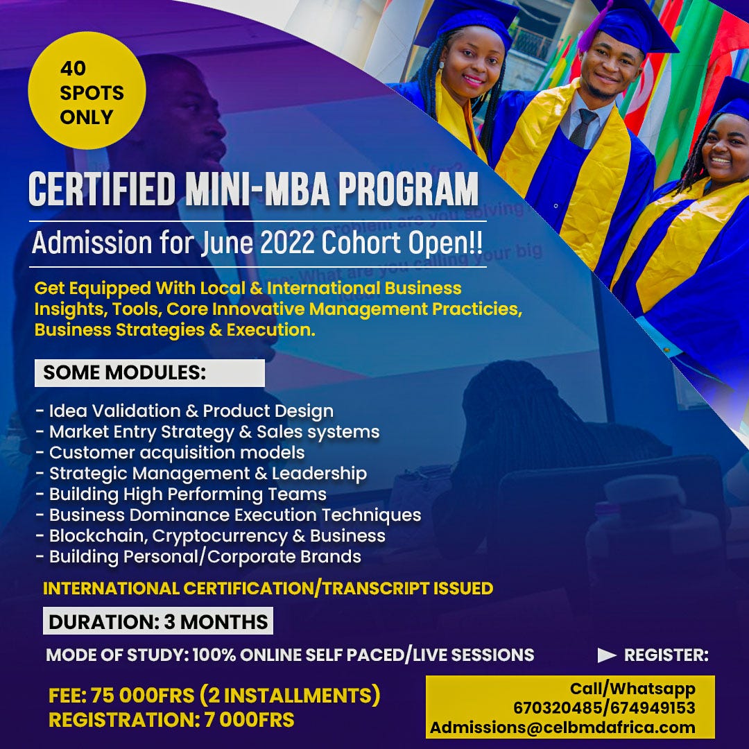 Certified Mini-MBA Program - Admission Open