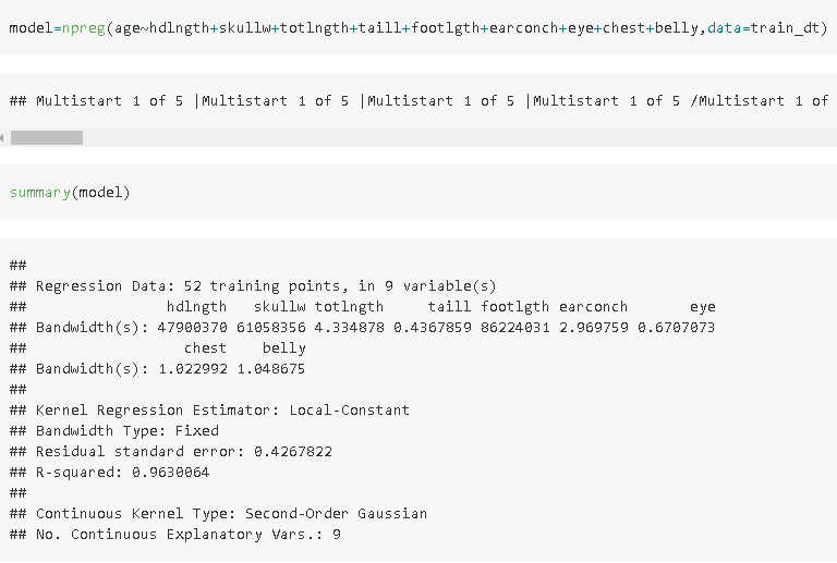 Kernel Regression - by BowTied_Raptor