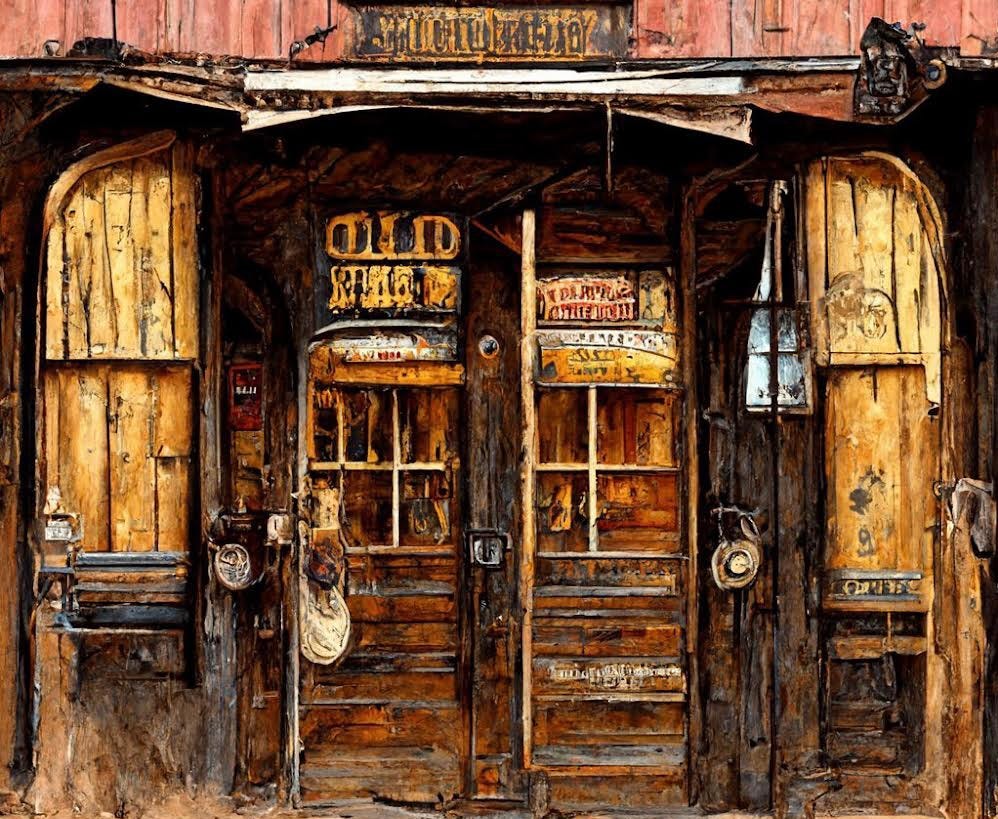The Saloon at Bisbee - by Daniel W. Davison - D.W. Davison