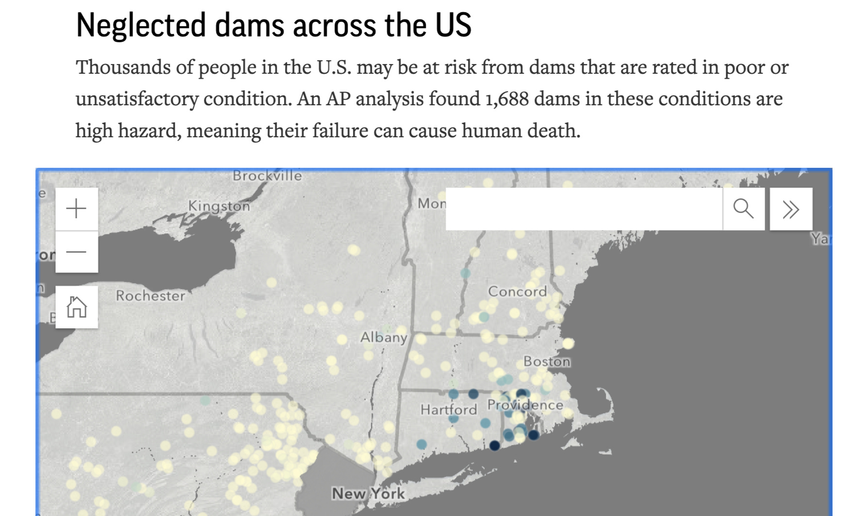 Aging Dams in the US - by John Garver