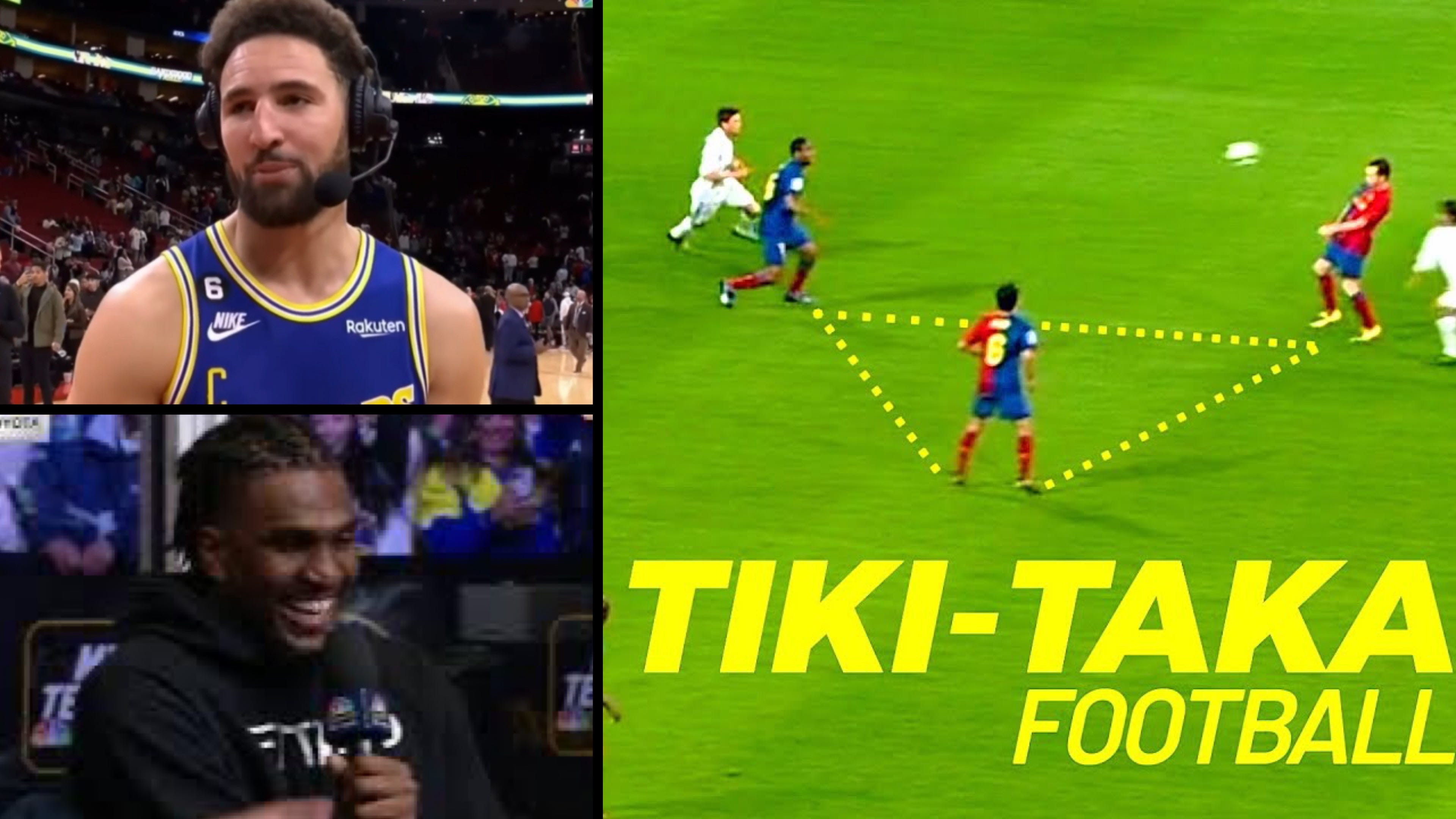 Klay and Looney: Tiki-taka method of Barcelona FC