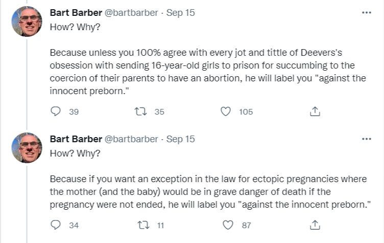 SBC. President Bart Barber Slanders Abortion Abolitionists + Lies About ...