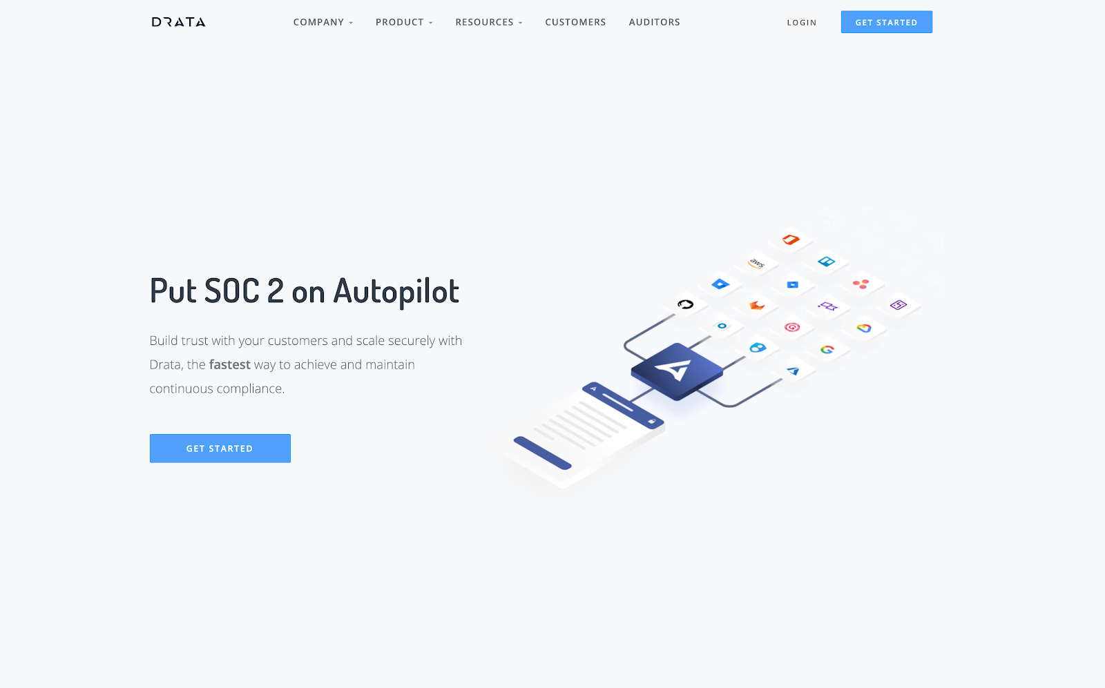 Drata - by Stuart Eccles - Launch Daily