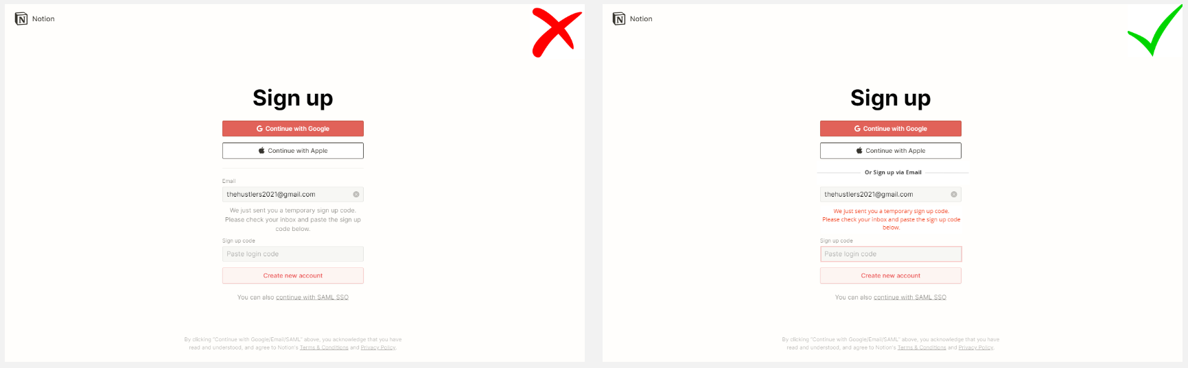 Notion: Website & Onboarding lessons 📝 - Tear Them Down 👷