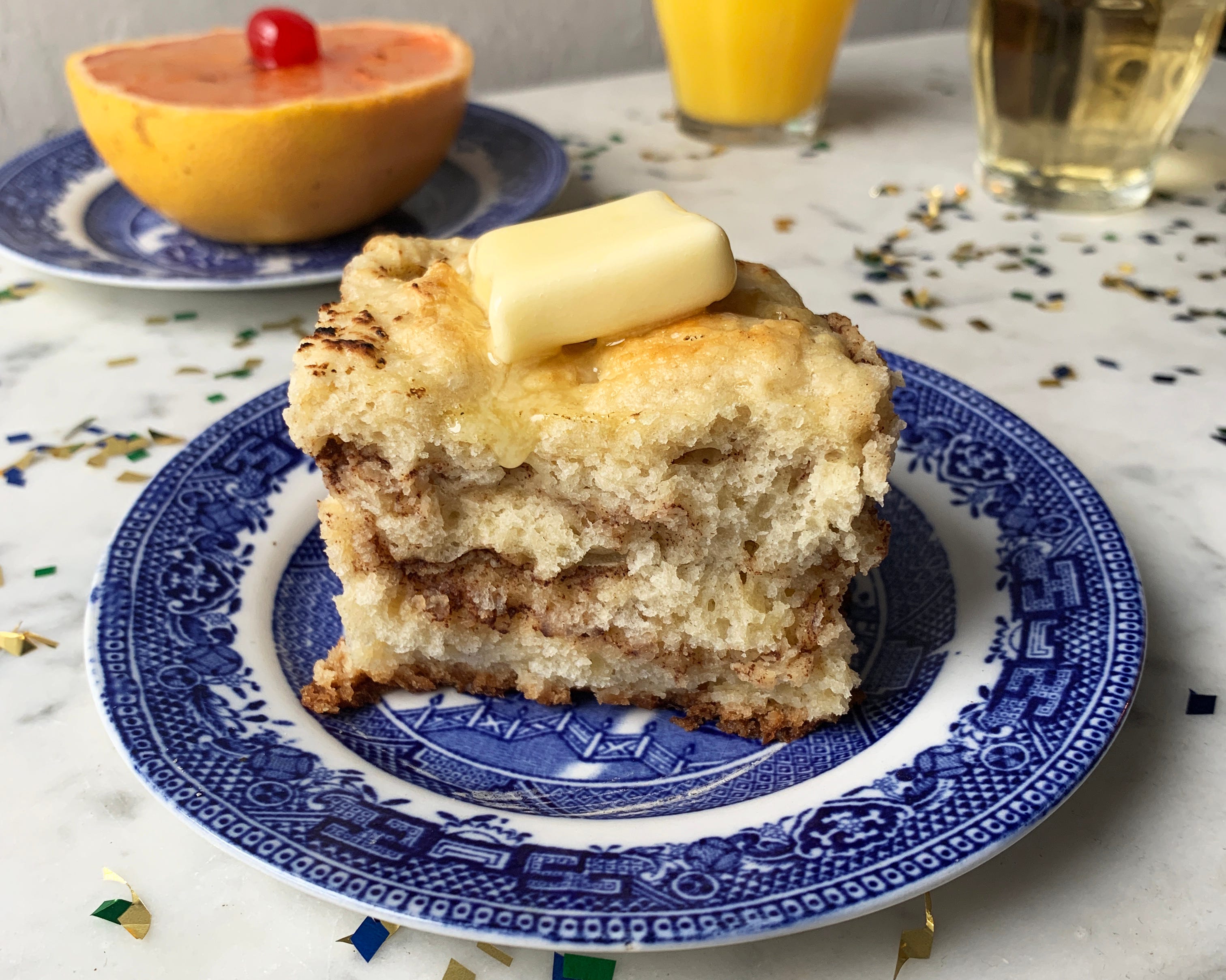 Cinnamon Butter Pan Biscuits and Black-Eyed Peas & Collards Hotdish: A ...
