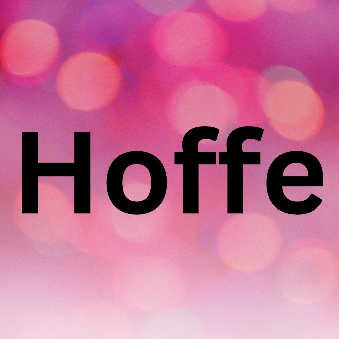 Hoffe - Lies are Unbekoming
