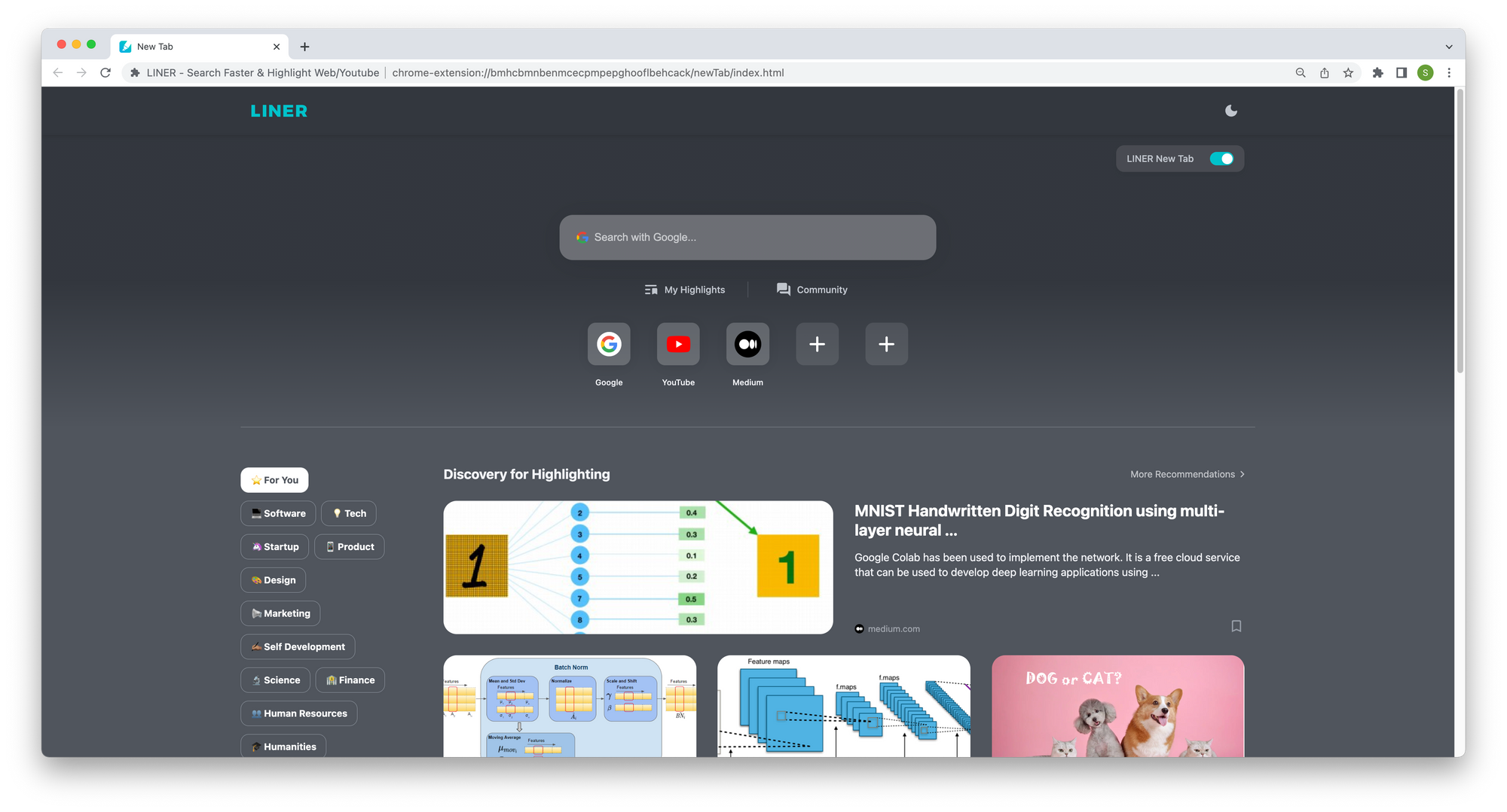 Welcome to LINER! - LINER