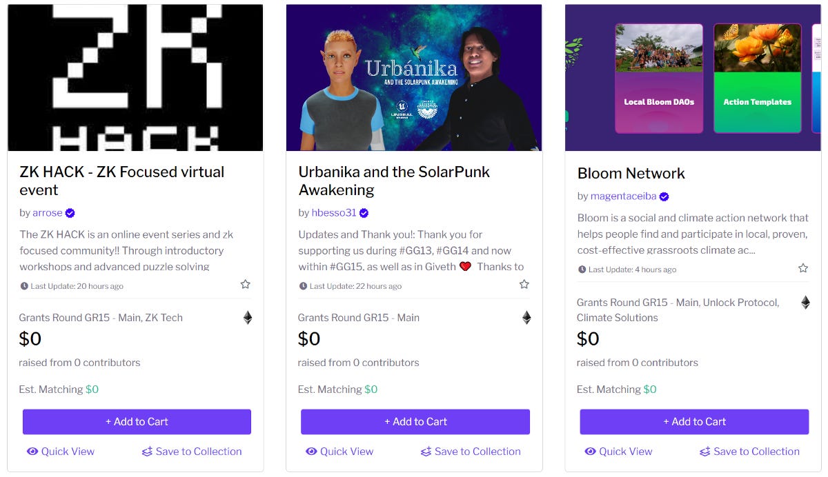 Mainnet Guide - Gitcoin Grants Round 15