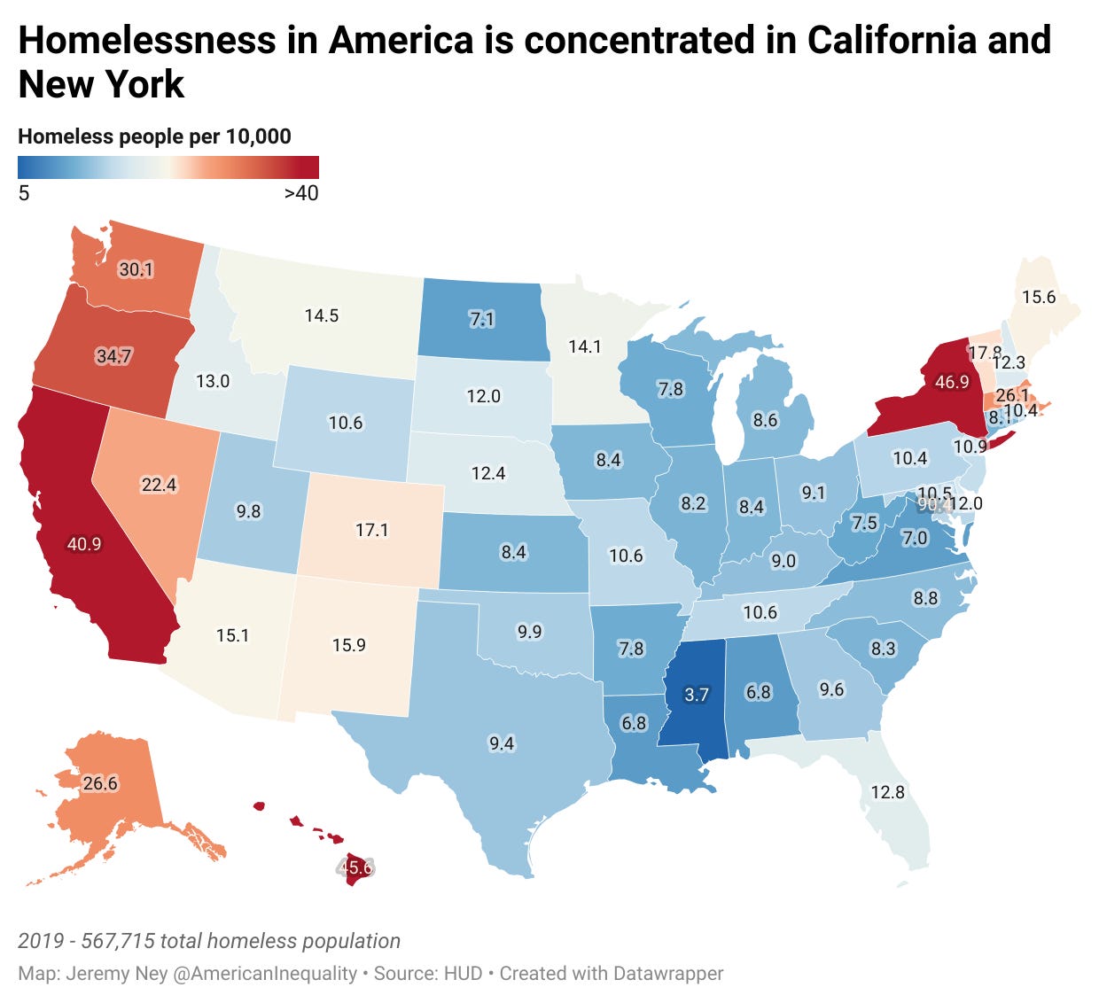 Homelessness and Inequality - by Jeremy Ney