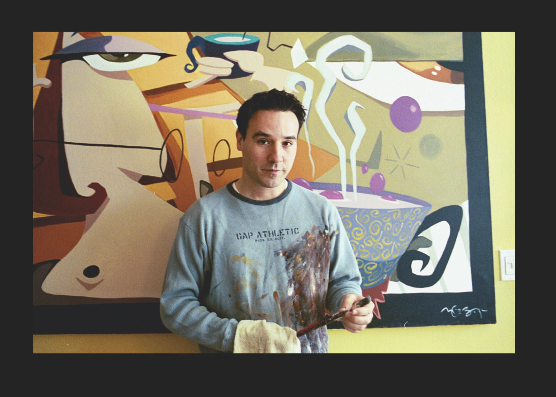 The “Kid” Behind the Friends’ Central Perk Logo