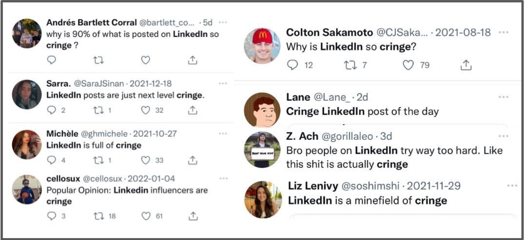 Why is LinkedIn so cringe? - by Trungphan2