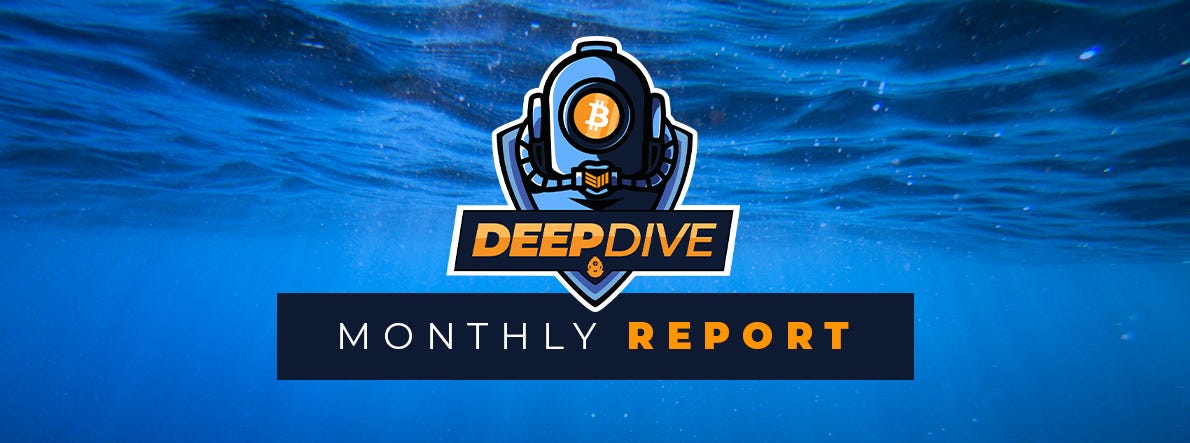 The Deep Dive Monthly Report, January 2022