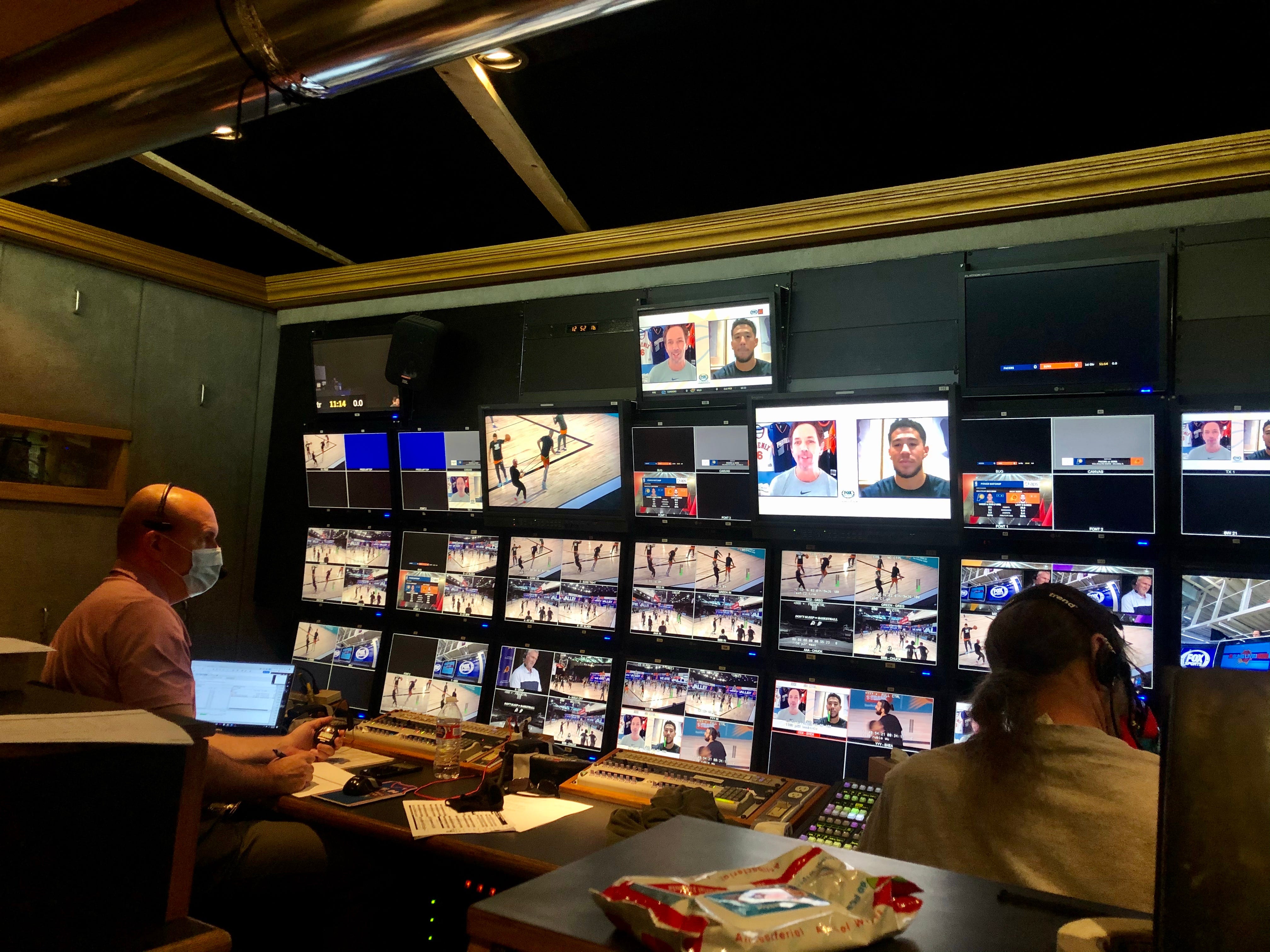 How the Suns are pulling off remote game broadcasts