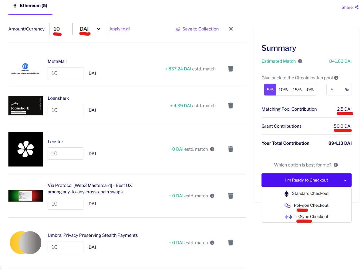 Mainnet Guide - Gitcoin Grants Round 14