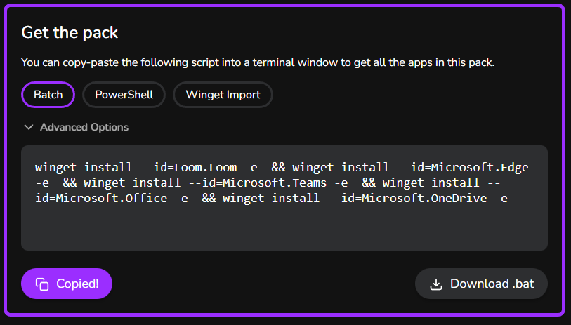 Winget with the Program - by Andy Lombardo - EdTech IRL