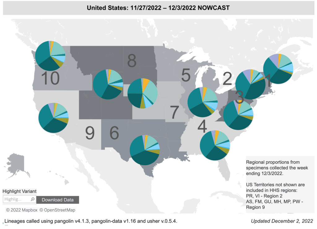 People's CDC COVID-19 Weather Report: Week of December 5, 2022