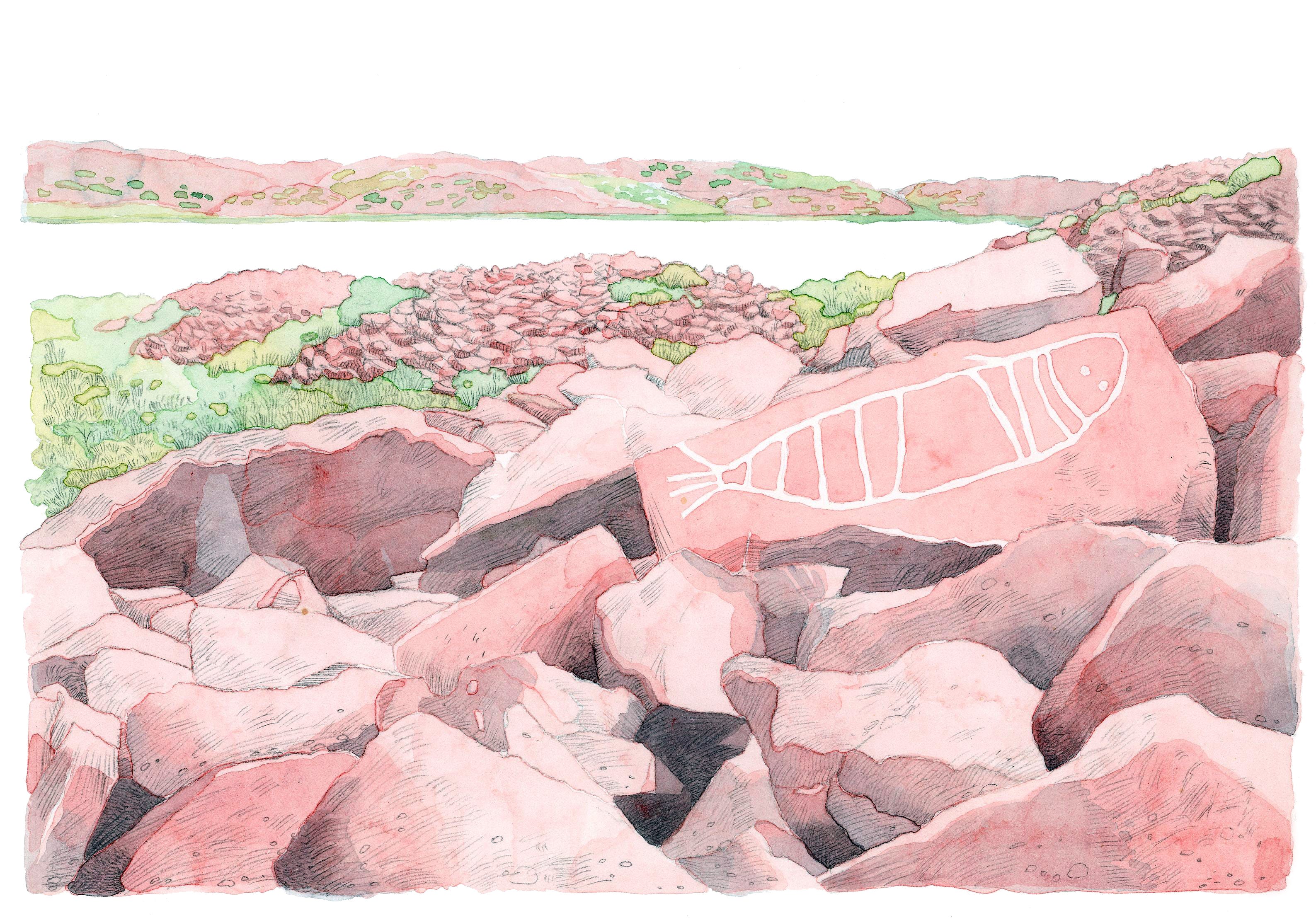 Murujuga Rock Art - by James Tylor and Matt Chun