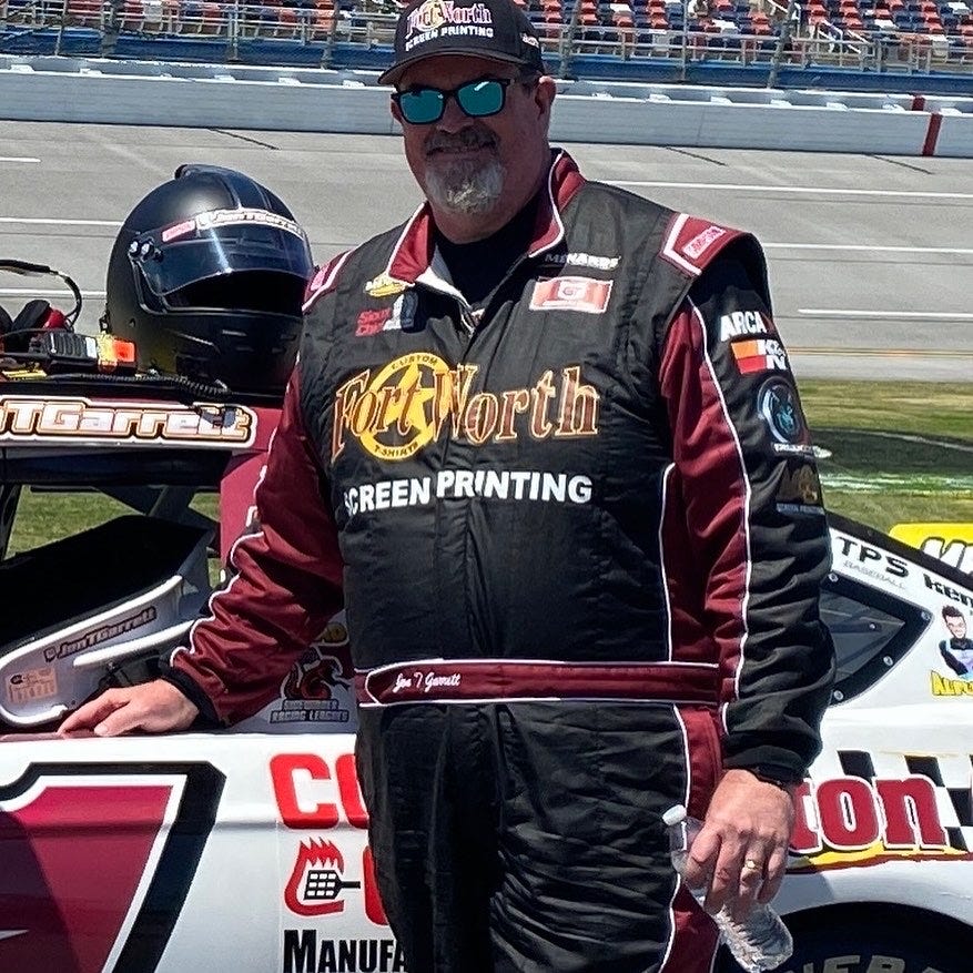 Jon Garrett Ready to Race at Pocono