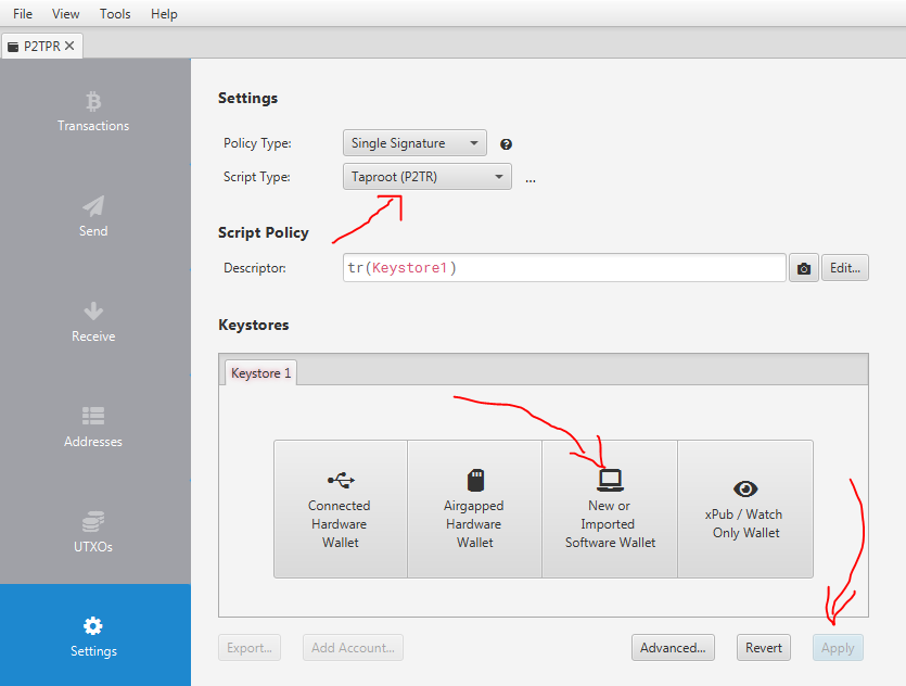 Move your BTC to Taproot address - by DarthCoin ₿⚡️