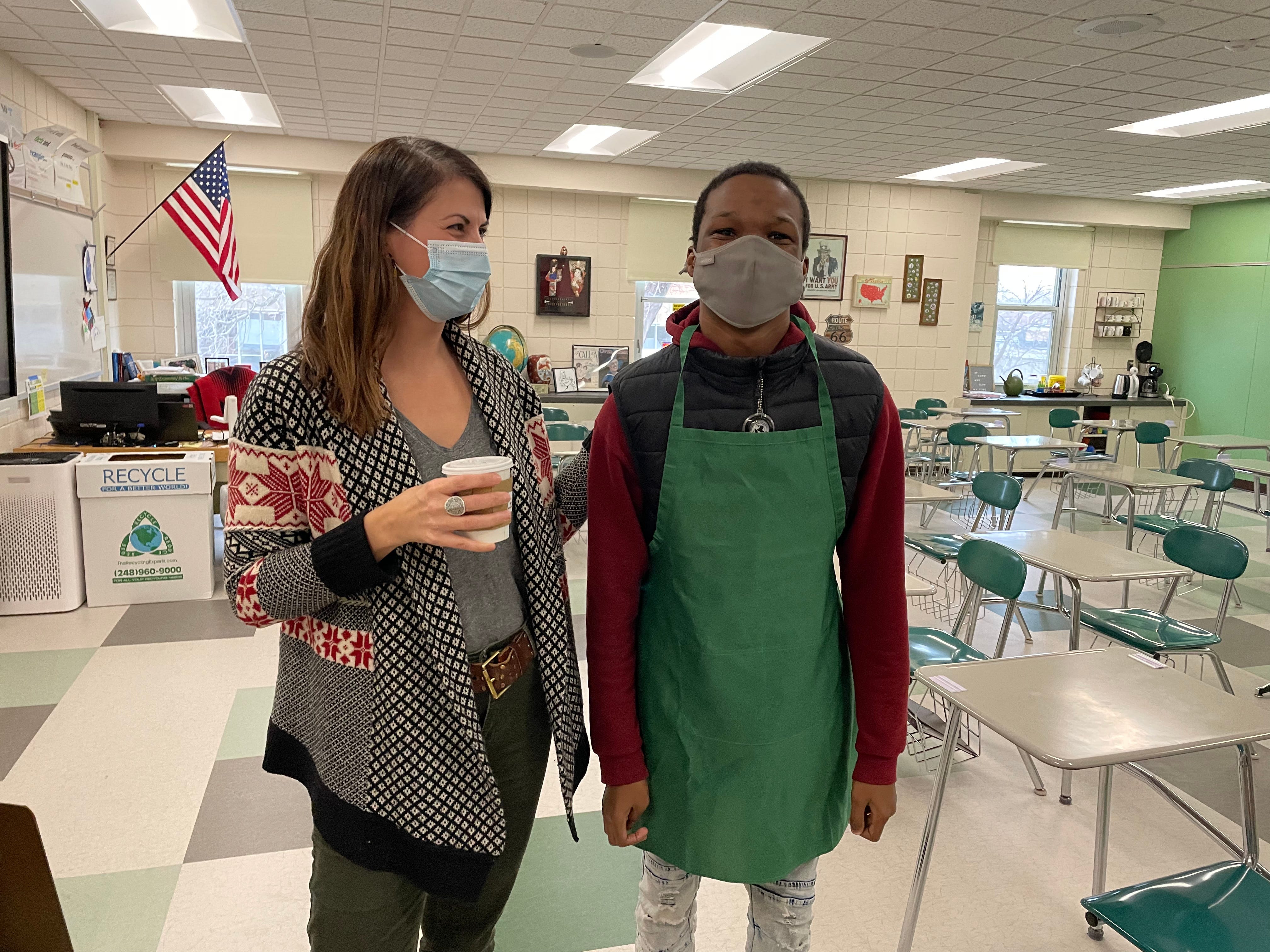 Special delivery - by Mary Anne Brush - School Pointes