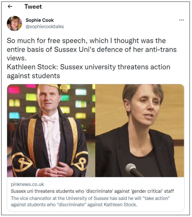 Sophie Cook, The CPS & 'Speaking Out' - by JL