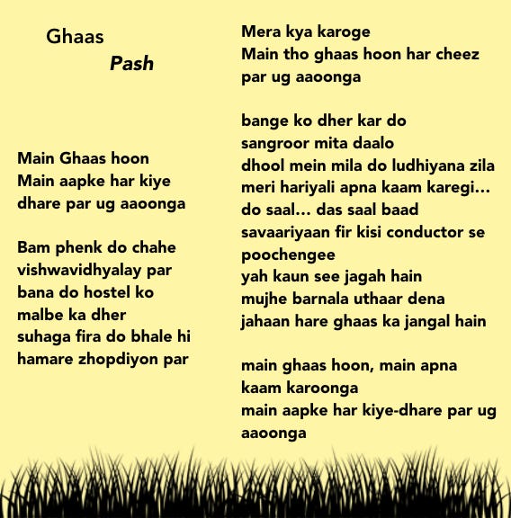 Grass - by aranya - Poetly