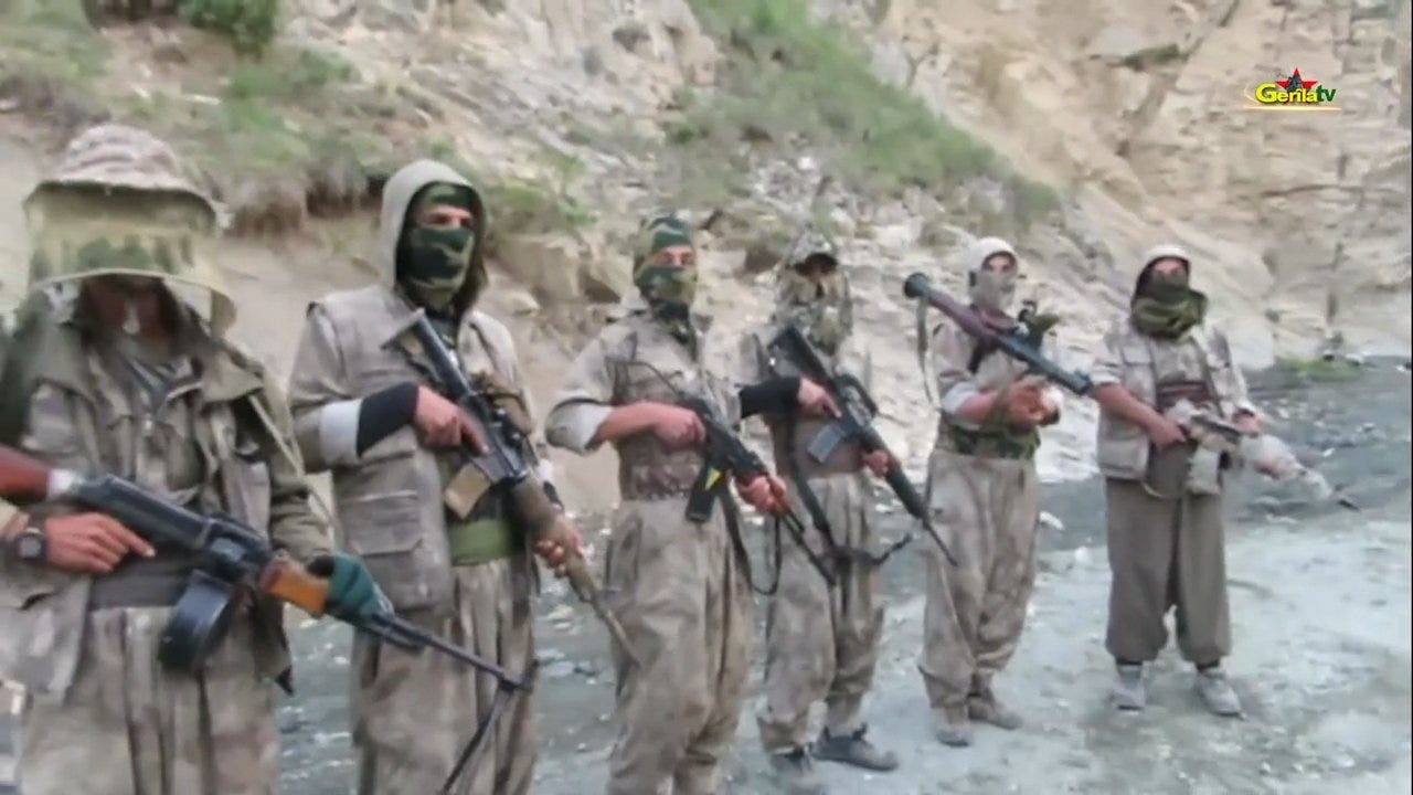 Weapons Used and Captured by the PKK in 2021 - by War Noir