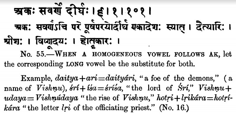 Sanskrit Grammar: Vowel Sandhi Rules - by Natasha