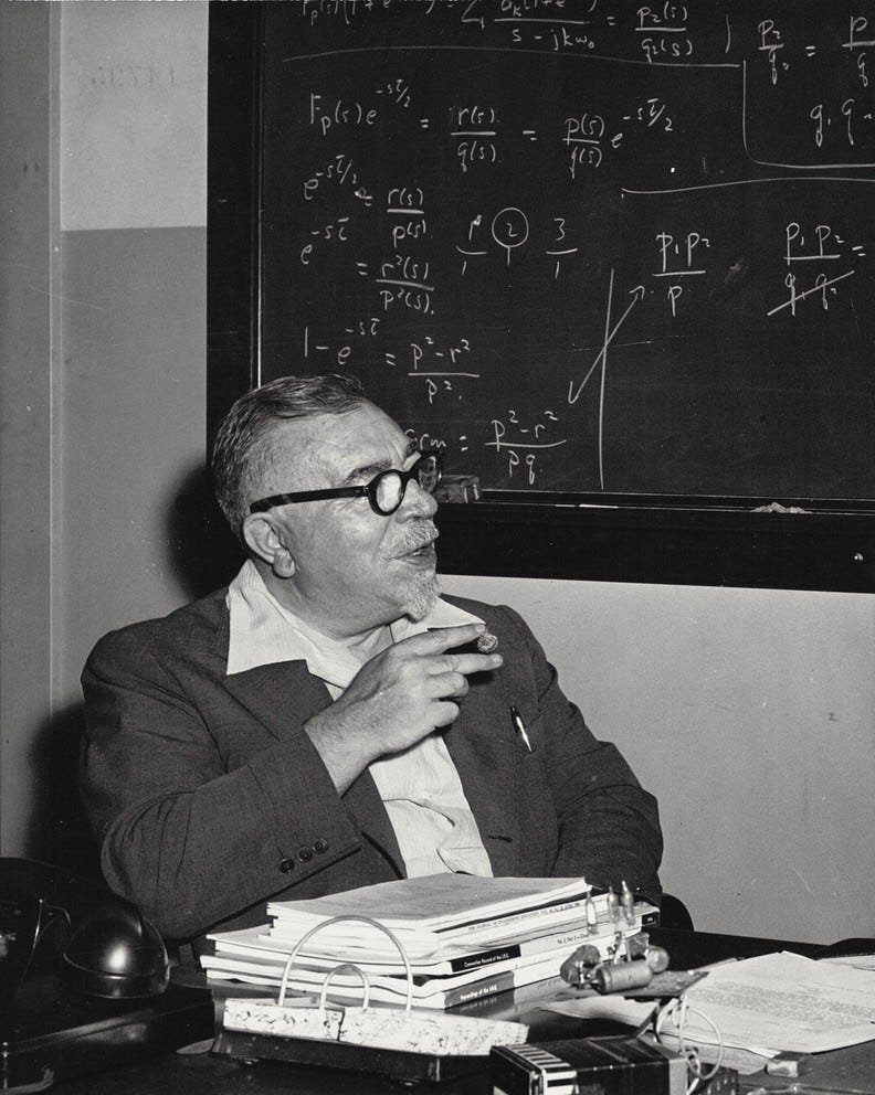 The Absent-Minded Father of Cybernetics, Norbert Wiener