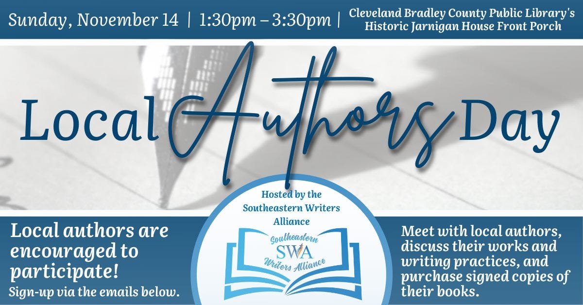 local author event - by paul andrew skidmore