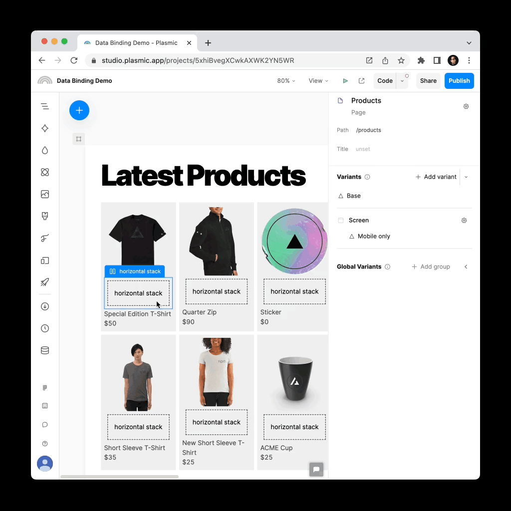 Dynamic values - by Team Plasmic - Plasmic’s Newsletter