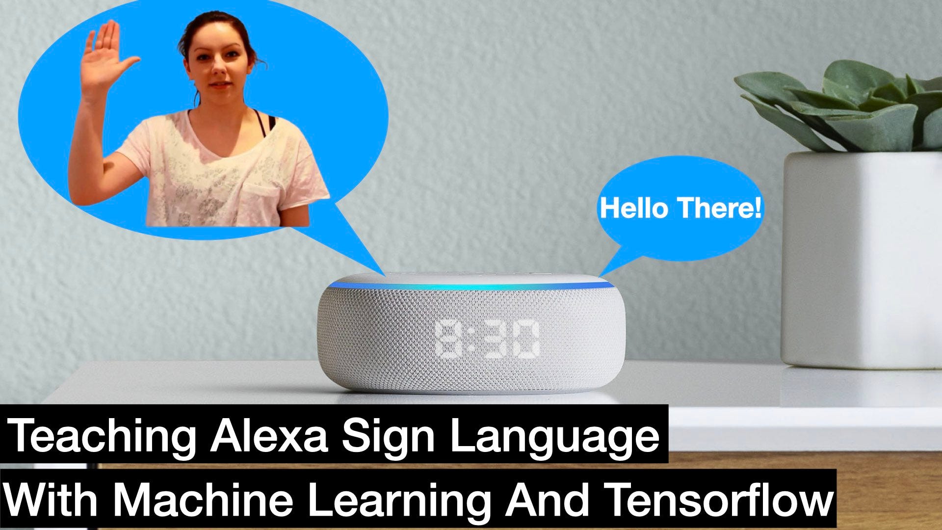 Teaching Alexa Sign Language Using Machine Learning