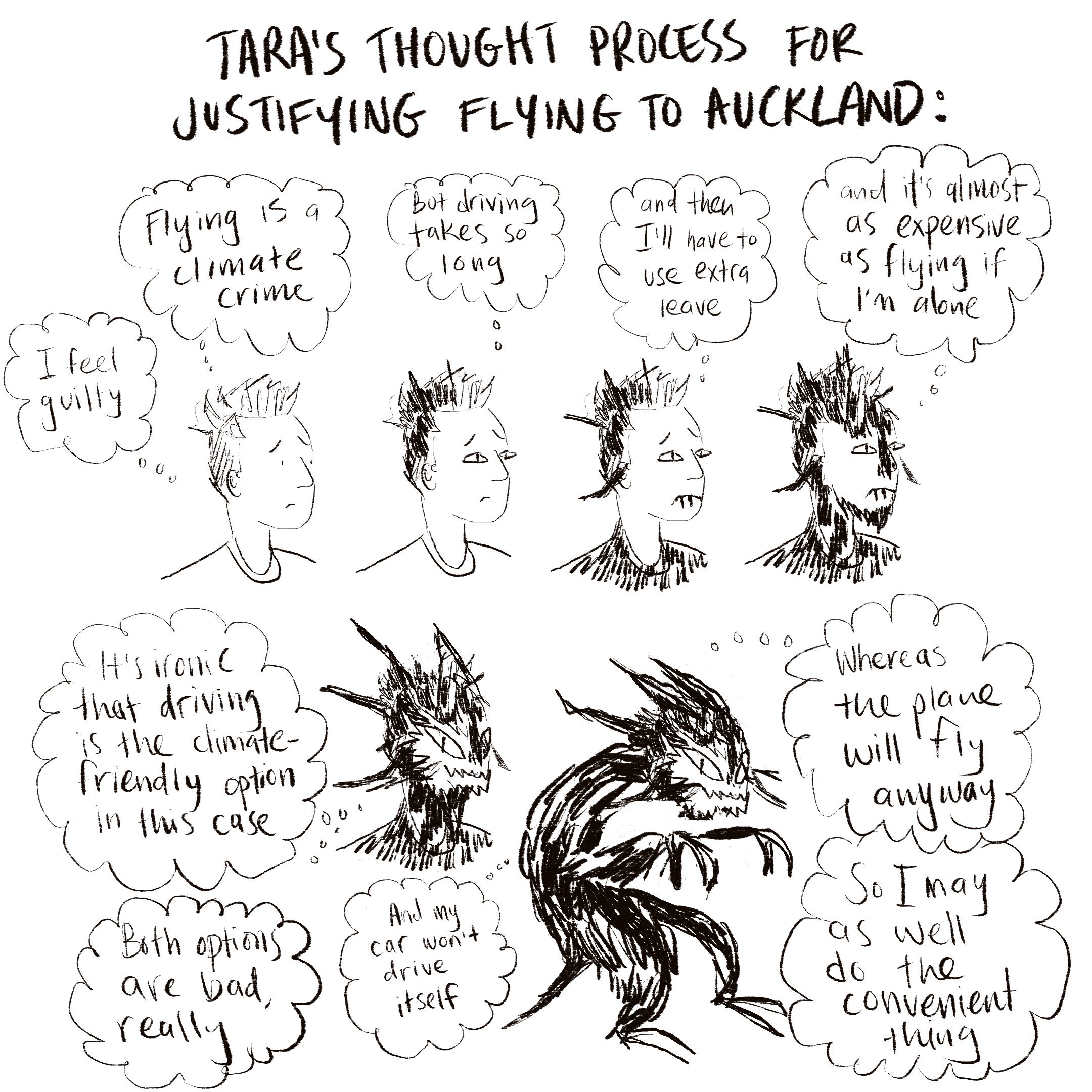 The View Sure is Nice - by Tara Black - Tara Comics