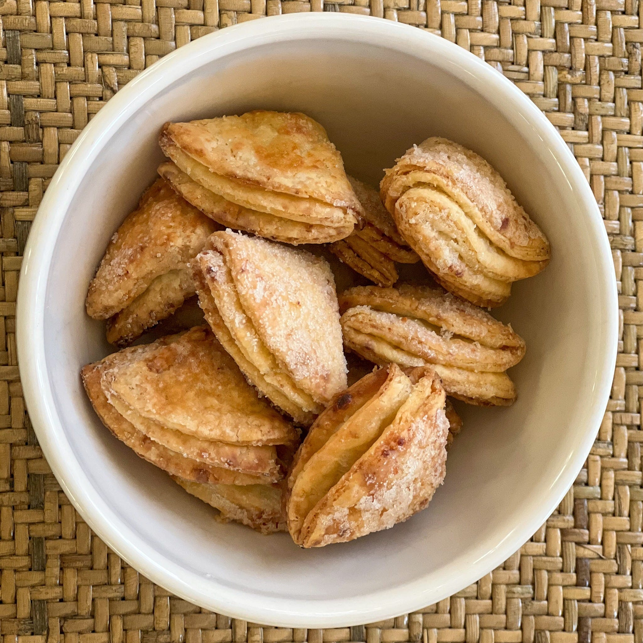 Bake for Ukraine: Buttery, flaky, folded and sugared cookies with a story
