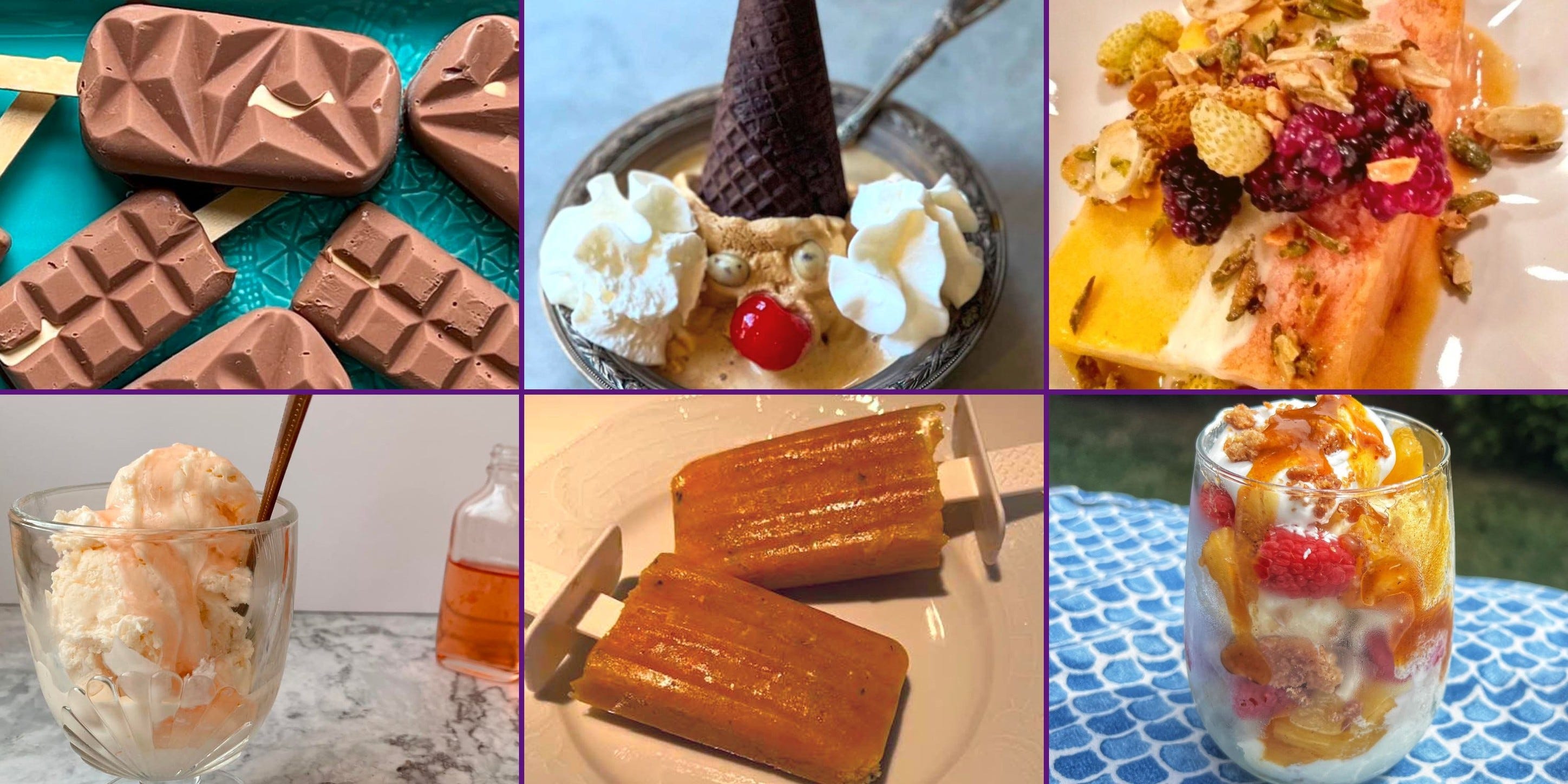 Cones, popsicles, sundaes, and scoops, oh my!