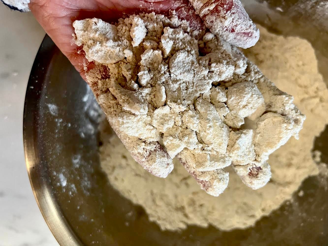 Chestnut or Buckwheat Scones: both delicious, both fun to make