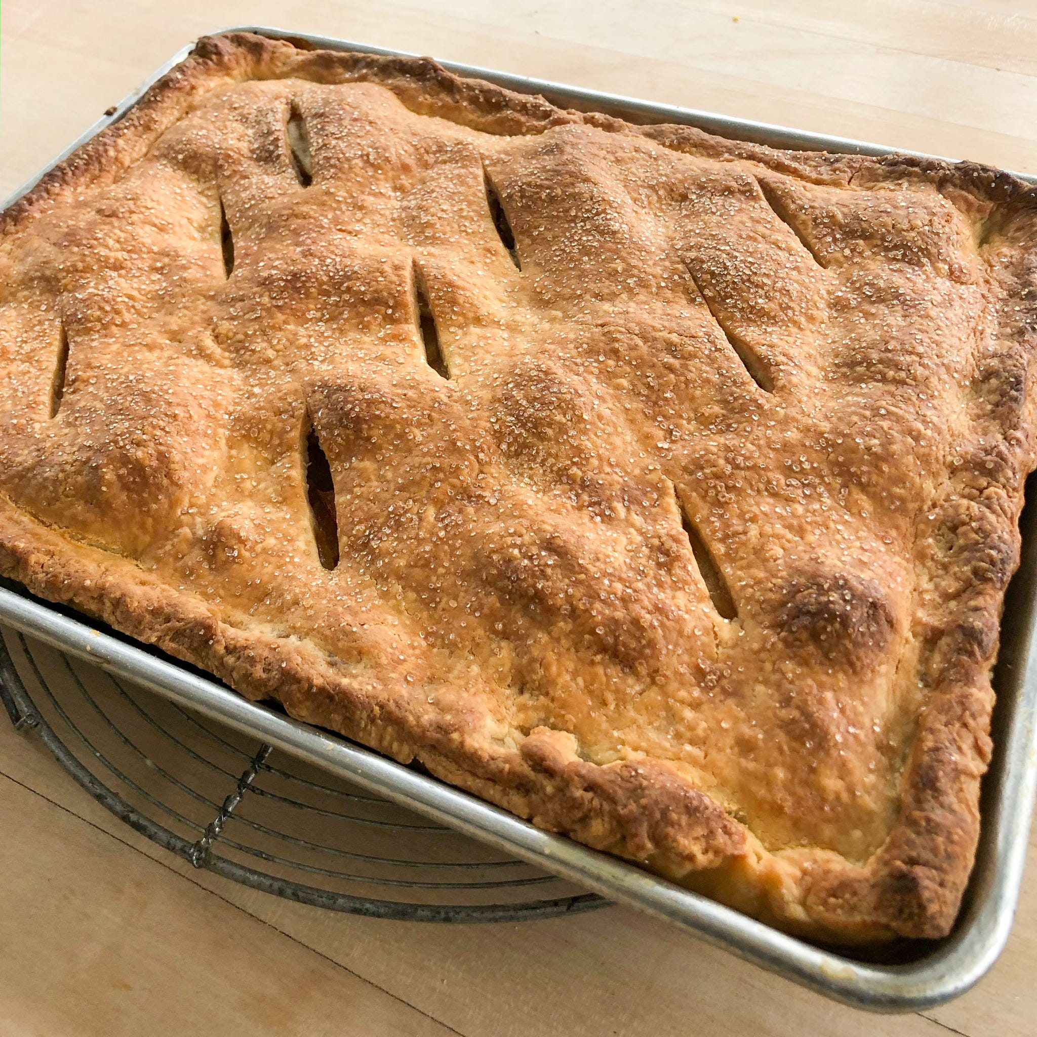 Blueberry Crunch Picnic Pie - by Dorie Greenspan