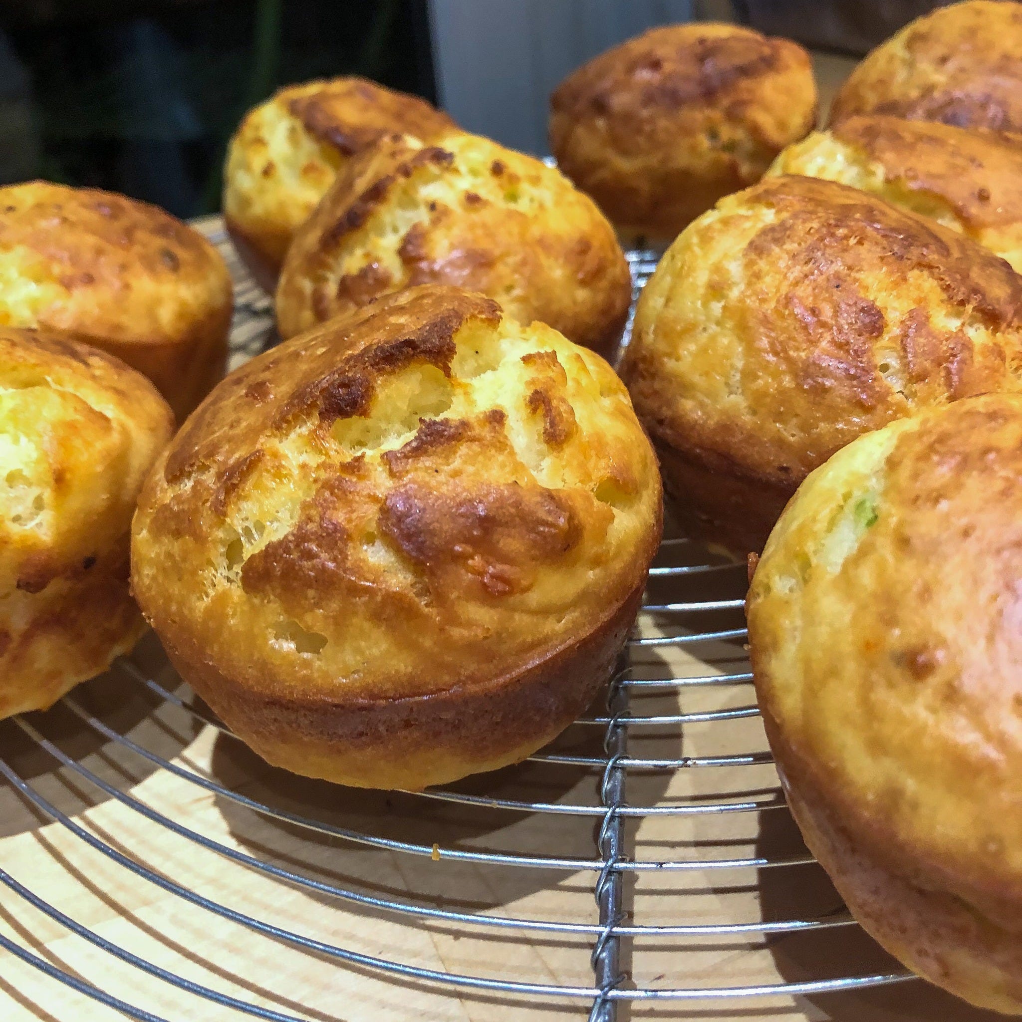 Cheese Puffers: Part muffin, part popover, all great